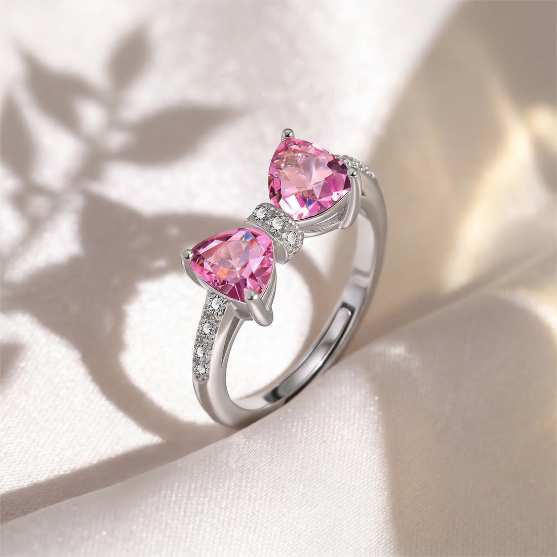 Mini Pink Bow Ring – HeyIvy